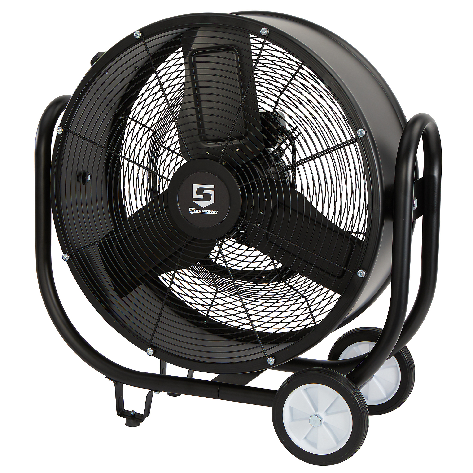 Strongway 24in. Tilting Drum Fan, Portable, 4900 CFM, 1/8 HP - Walmart.com