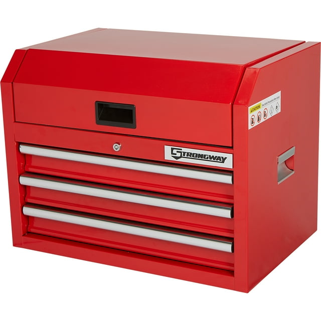 Strongway 3-Drawer A-Frame Storage Chest, 25.6in.W x 17.7in.D x 20.3in ...