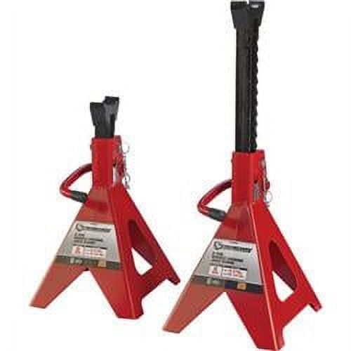 Strongway 46223 Double-Locking Jack Stands - Pair, 6 Ton Capacity - 15 ...