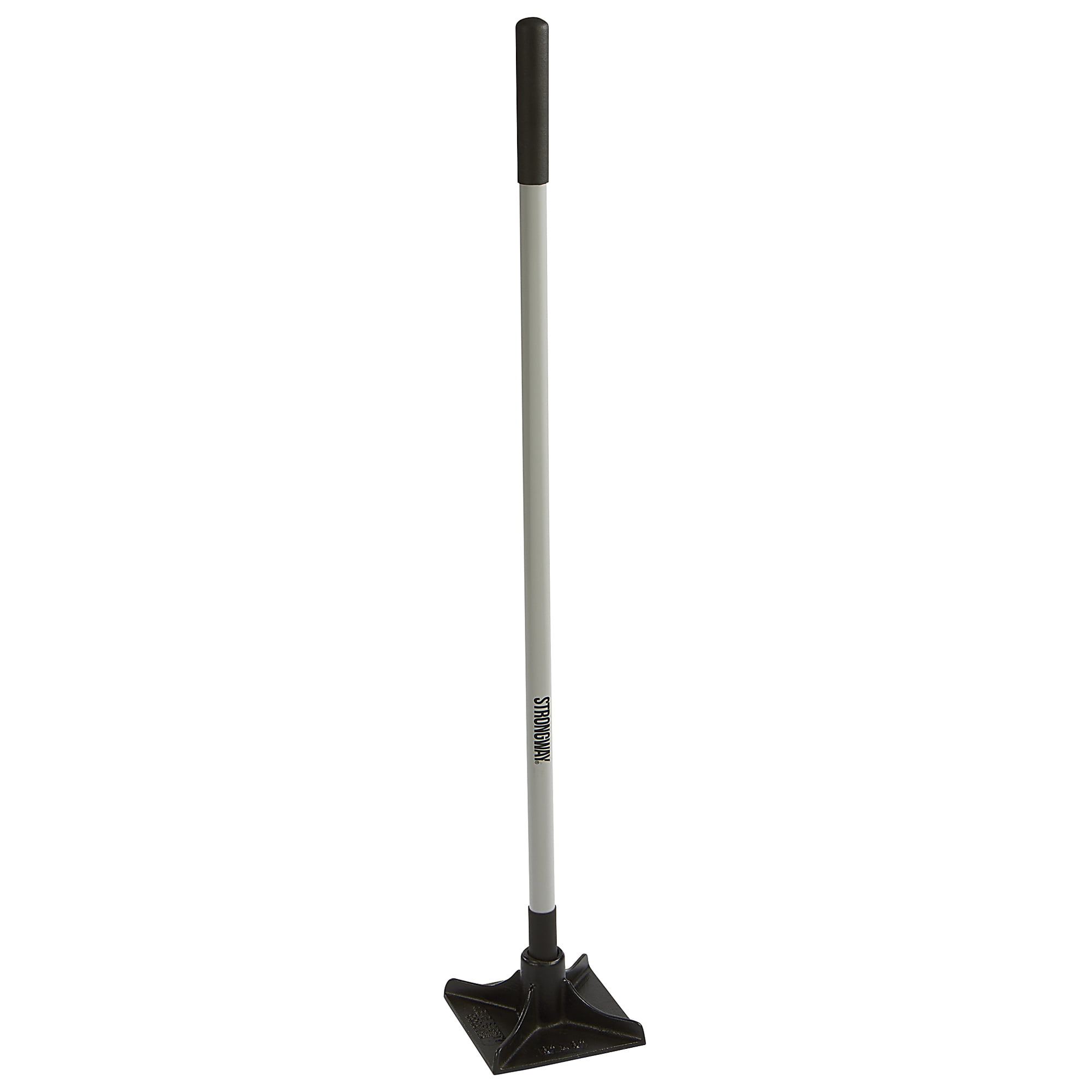Strongway 8in. x 8in. Steel Hand Tamper 48in. w/Steel Handle - Walmart.com