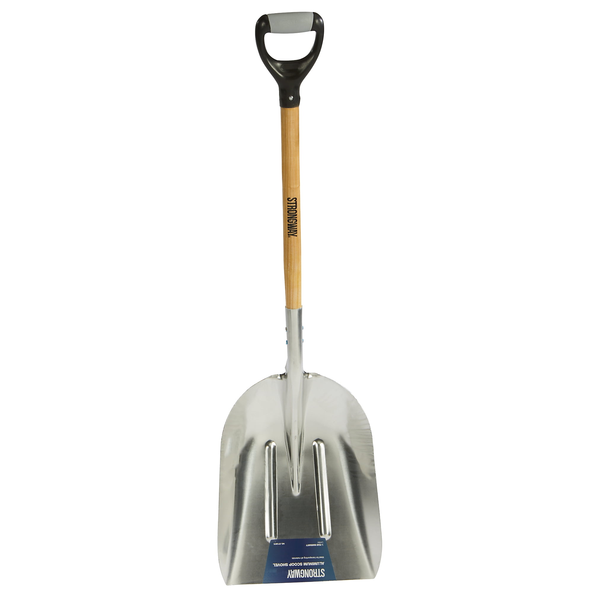 Strongway Aluminum Scoop Shovel 30 in. w/Wood Handle - Walmart.com