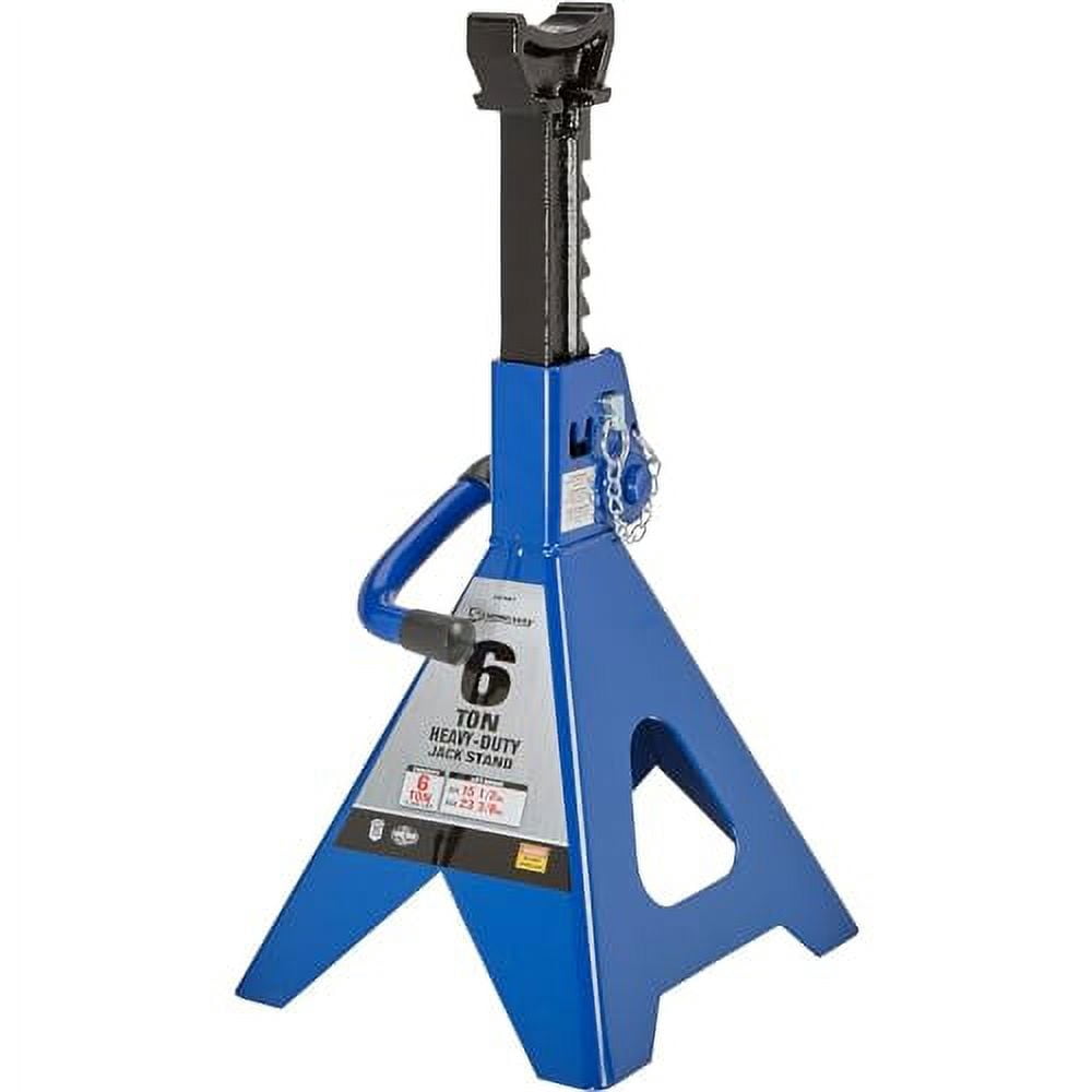 Strongway Double-Locking 6-Ton Jack Stands — 12,000-Lb. Capacity, 1 ...
