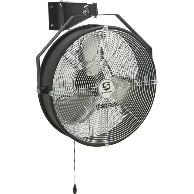 Strongway Garage Bay Fan, 18in. Dia., 3300 CFM, 1/12 HP - Walmart.com