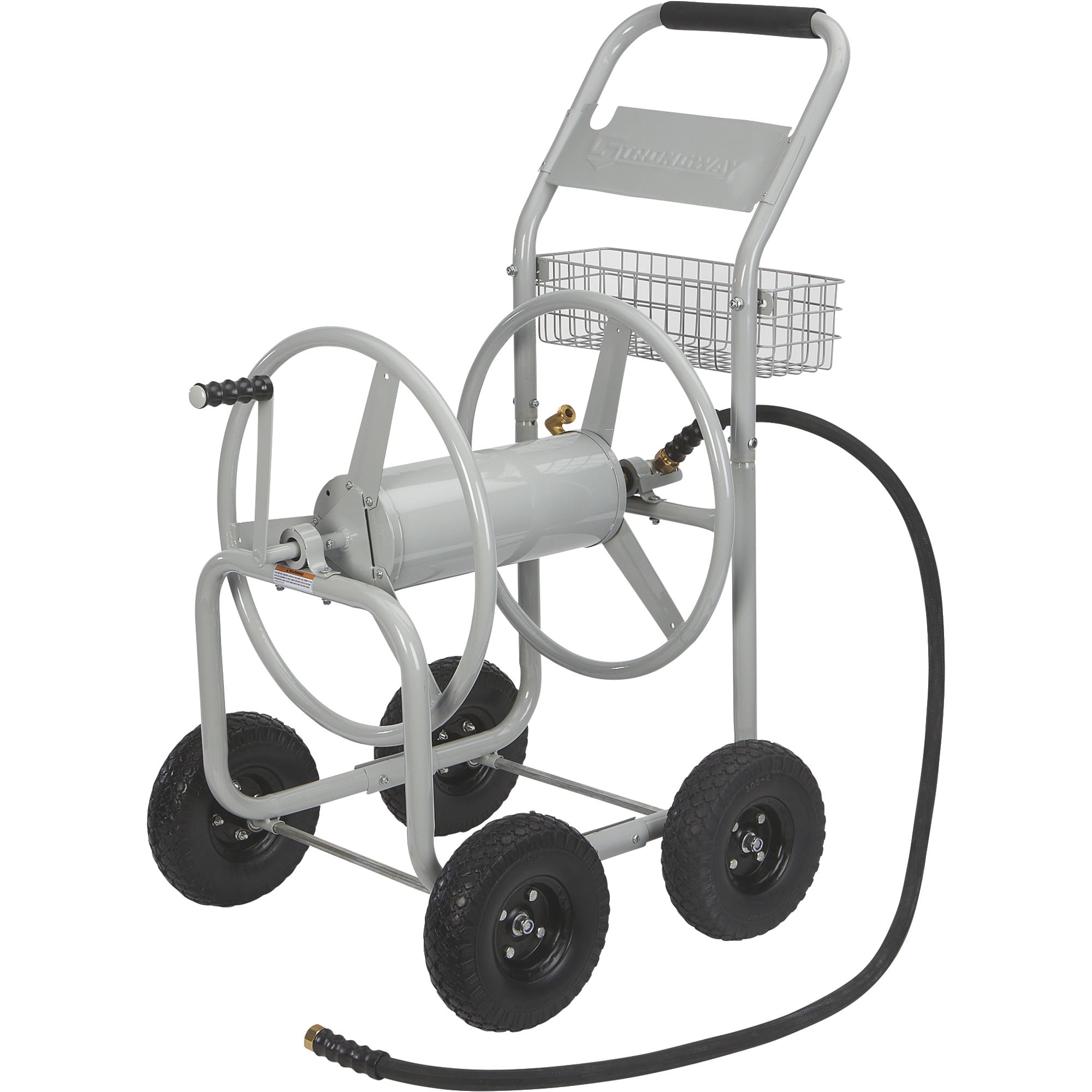 Strongway Garden Hose Reel Cart, Holds 400ft. of 5/8in. Hose - Walmart.com