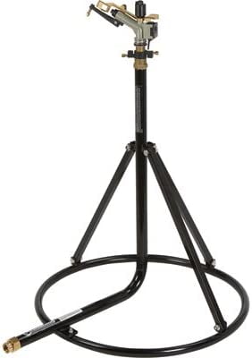 Strongway Tripod Sprinkler with Round Base - 1in. Head with 3 Nozzles ...