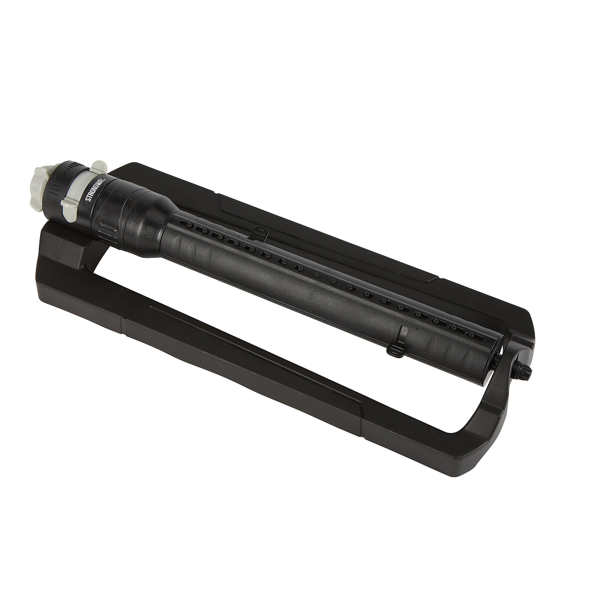 Strongway Turbo Oscillating Adjustable Sprinkler, 18 Nozzles, 35ft. Dia ...