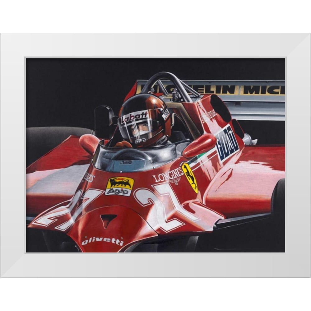 Strothers, Todd 32x25 White Modern Wood Framed Museum Art Print Titled ...