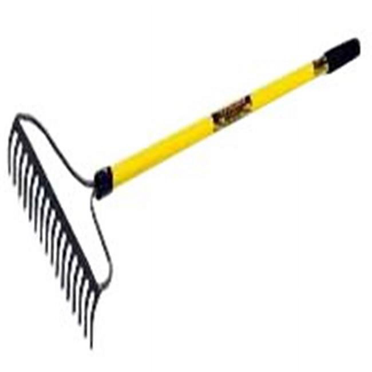 Structron 42366CA Bow Rake, 3-1/4 in W x 16-1/4 in L Head, 16 Tine, 60 ...