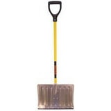Structron Aluminum Snow Shovel With 18 In. Head, Wear Strip, 42 In ...