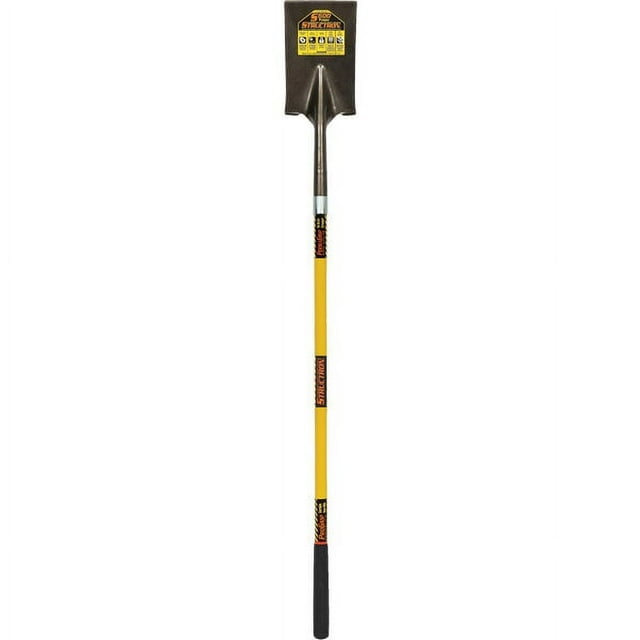 Structron S600 Power 48 In. Fiberglass Handle Square Point Garden Spade ...