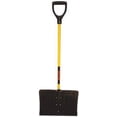 Structron Steel Snow Shovel With 18 In. Head And 41 In. Fiberglass ...