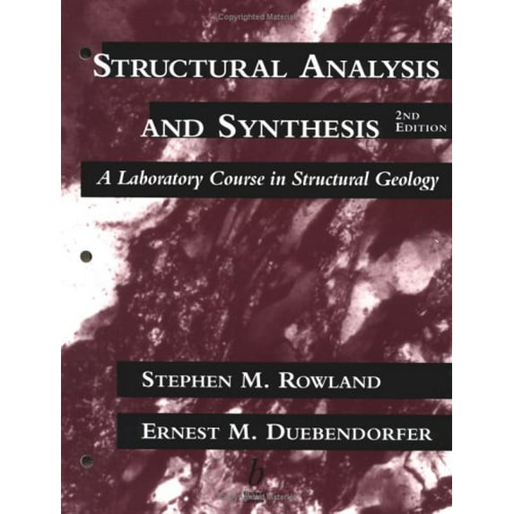 Pre-Owned Structural Analysis and Synthesis: A Laboratory Course in ...