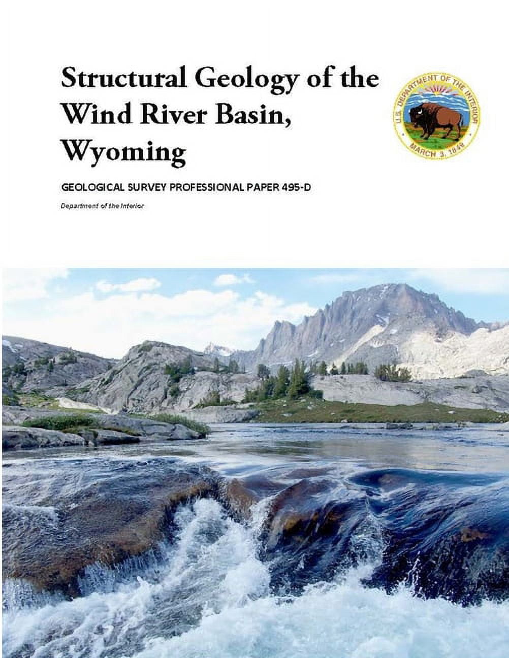 Structural Geology of the Wind River Basin, Wyoming (Paperback ...
