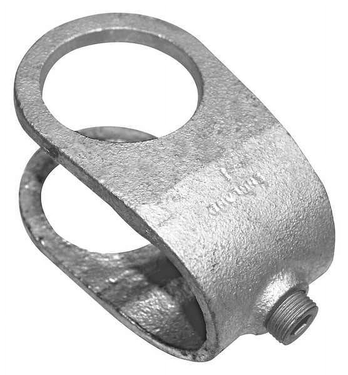 Structural Pipe Fitting, Clamp-On Crossover, Cast Iron, 2 in Pipe Size ...