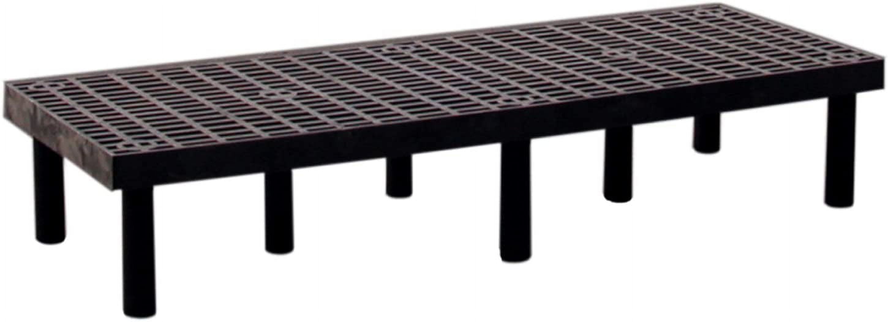 Structural Plastics, D6624, Dunnage Rack, 1000 Lb., Hdpe, 66 W X 24 D ...