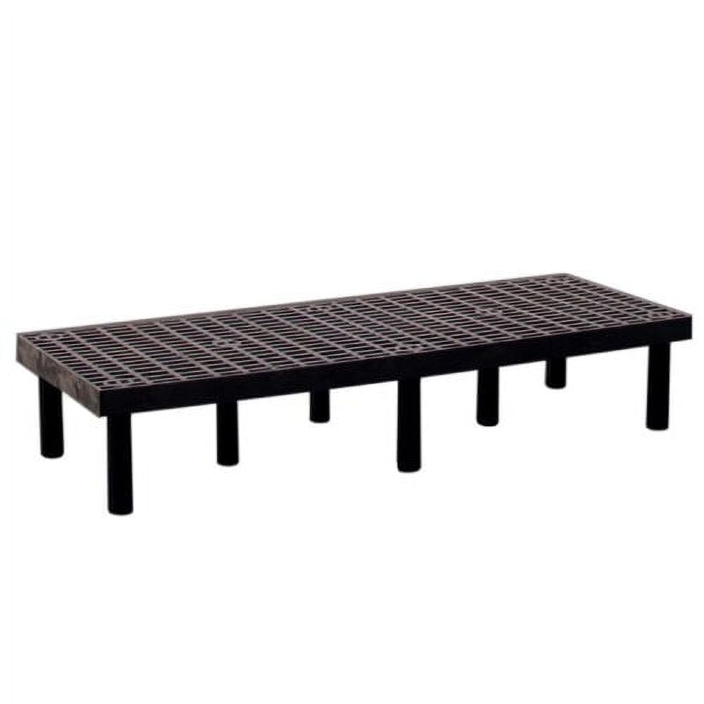 Structural Plastics, D6624, Dunnage Rack, 1000 Lb., Hdpe, 66 W X 24 D ...