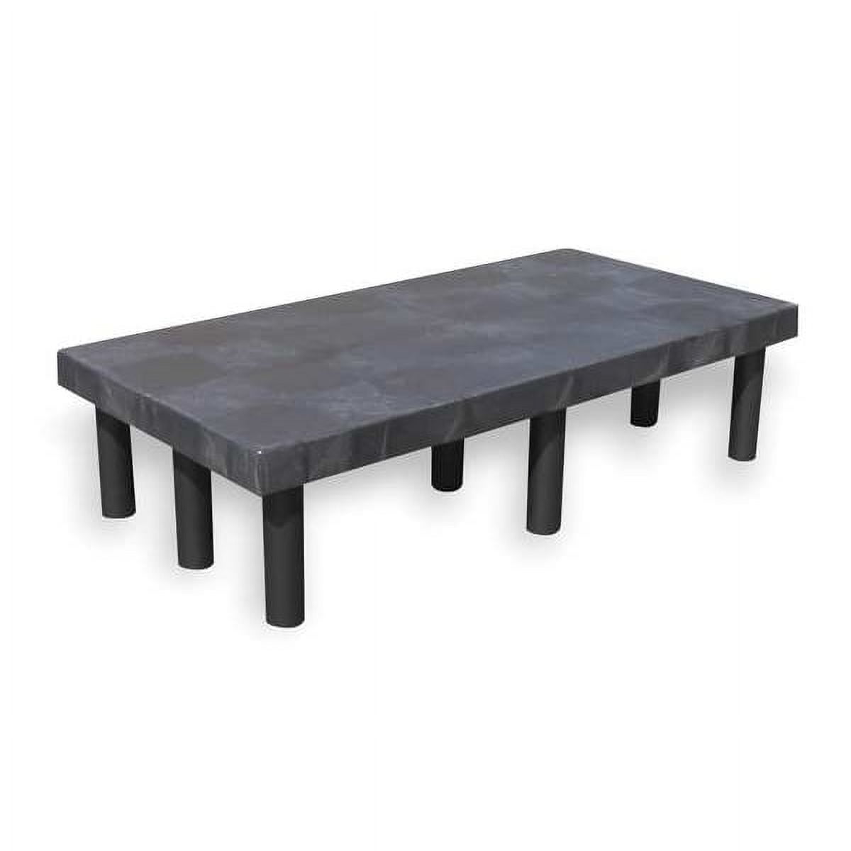 Structural Plastics Dunnage Rack,900 lb.,HDPE,48 W x 24 D DT4824 ...