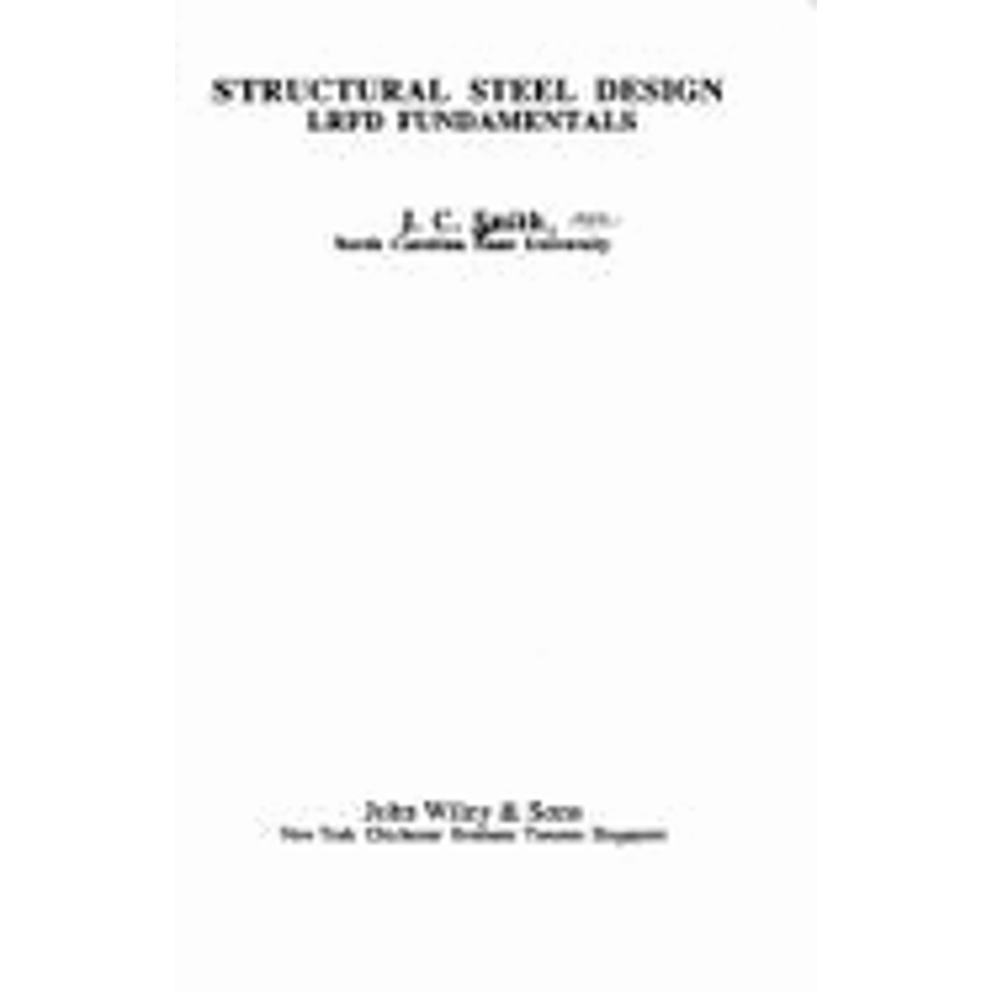 Pre-Owned Structural Steel Design : LRFD Fundamentals (Paperback ...