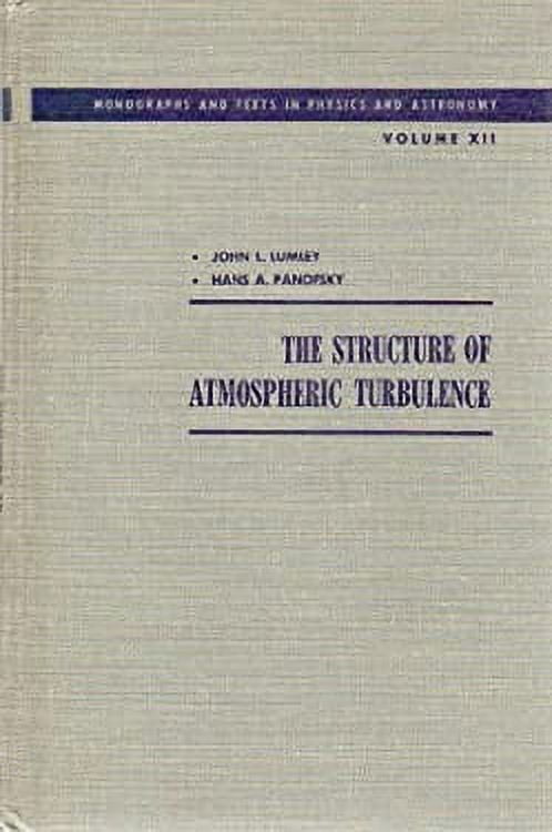 Pre-Owned Structure of Atmospheric Turbulence 9780470553657 - Walmart.com