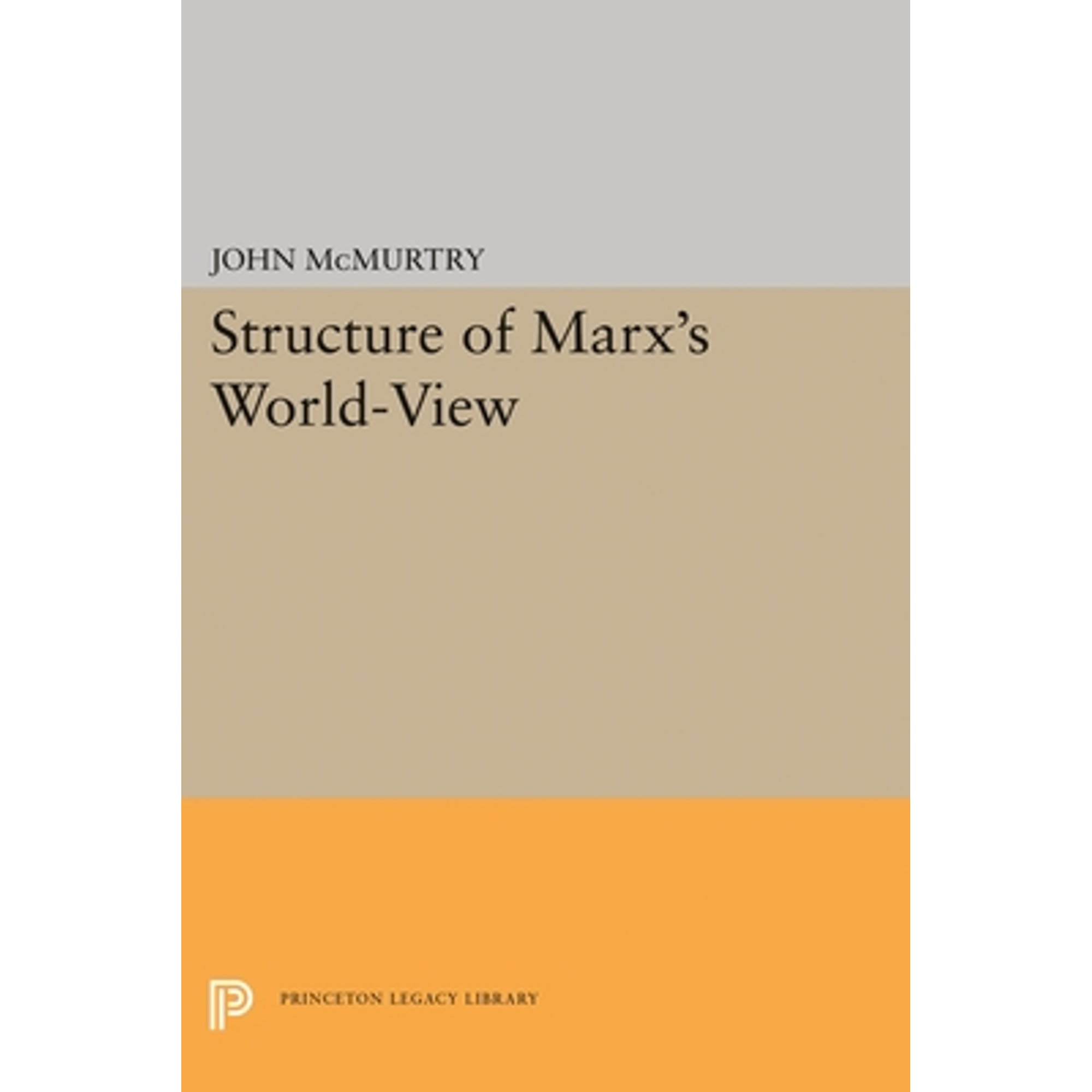 Pre-Owned Structure of Marx's World-View (Paperback) 9780691019987 ...