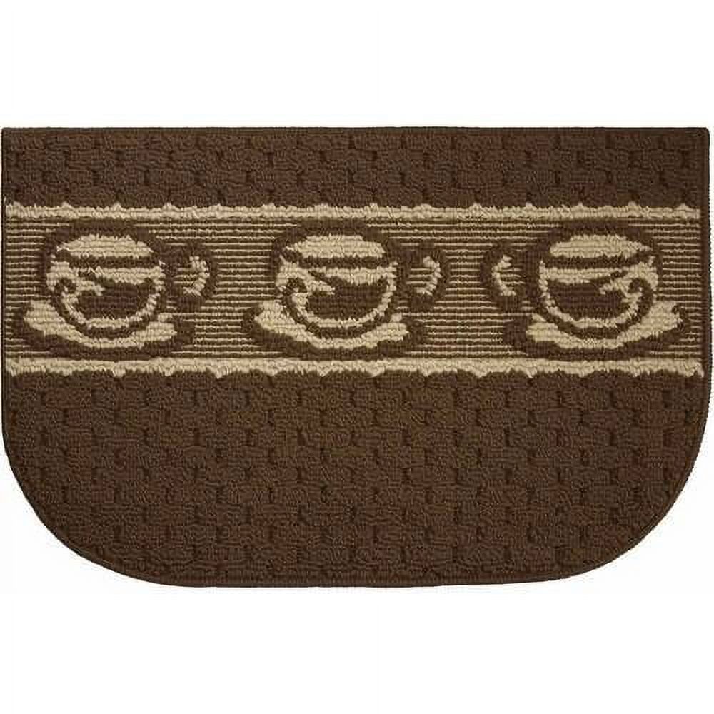 Structures Textured Loop 18" x 30" Wedge Kitchen Rug - Walmart.com