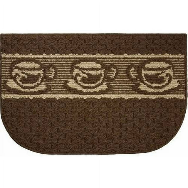 Structures Textured Loop 18" x 30" Wedge Kitchen Rug - Walmart.com