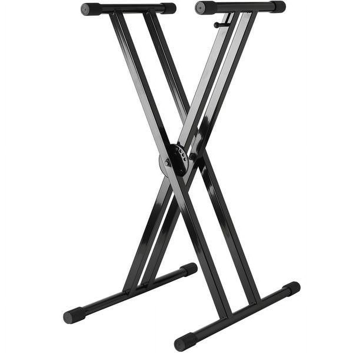 Strukture SK2X-BK Double Braced Keyboard Stand - Walmart.com