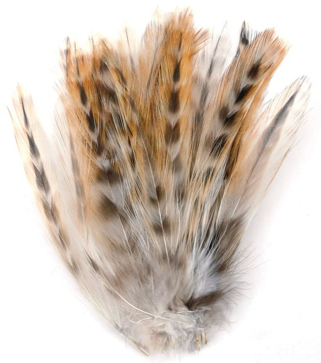 Strung Chinchilla Feathers-Natural, Pk 6, Zucker - Walmart.com