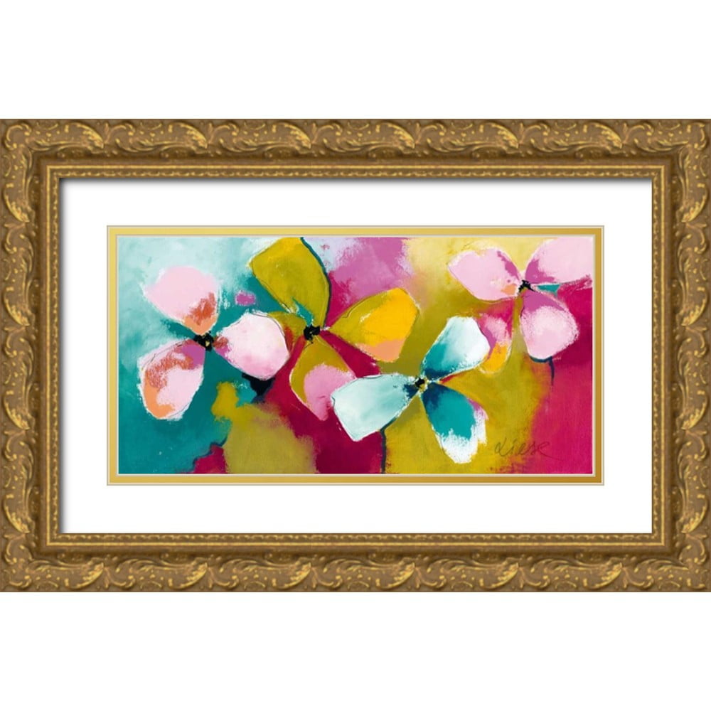 Strunk, Anne L. 18x11 Gold Ornate Wood Framed with Double Matting ...