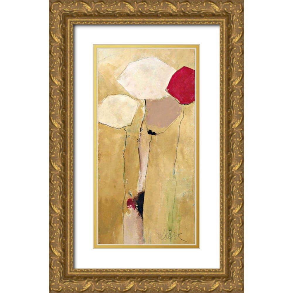 Strunk, Anne L. 9x14 Gold Ornate Wood Framed with Double Matting Museum ...