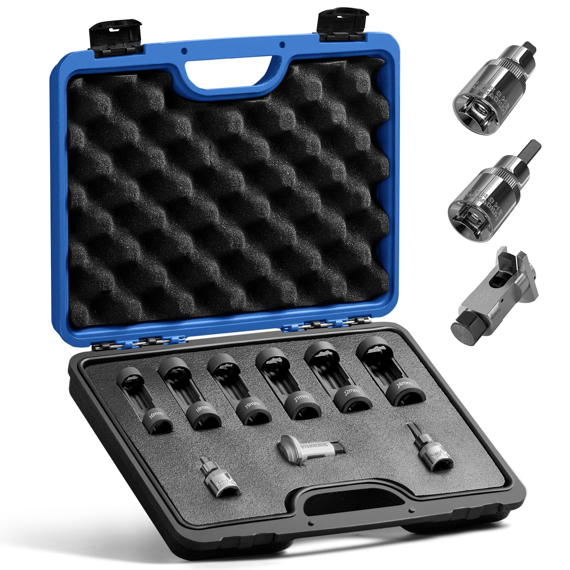 Strut Nut Socket 16mm 18mm 19mm 21mm 22mm 24mm with Suspension Strut ...