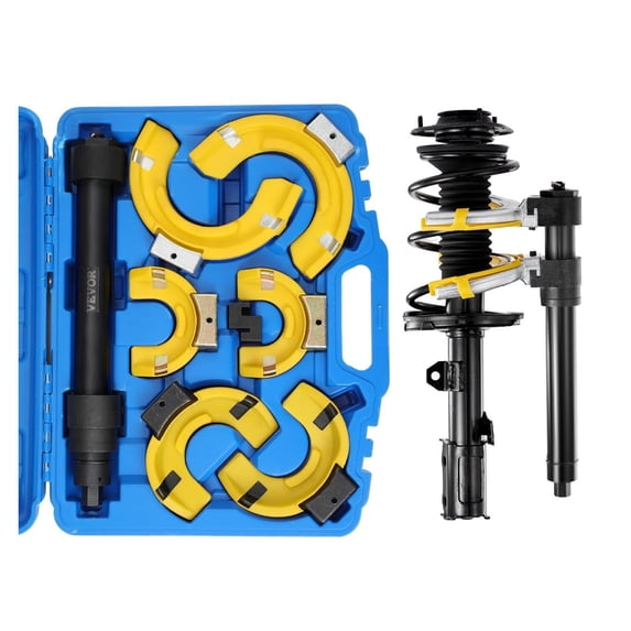 Strut Spring Compressor Set, Macpherson Coil Spring Compressor Kit ...