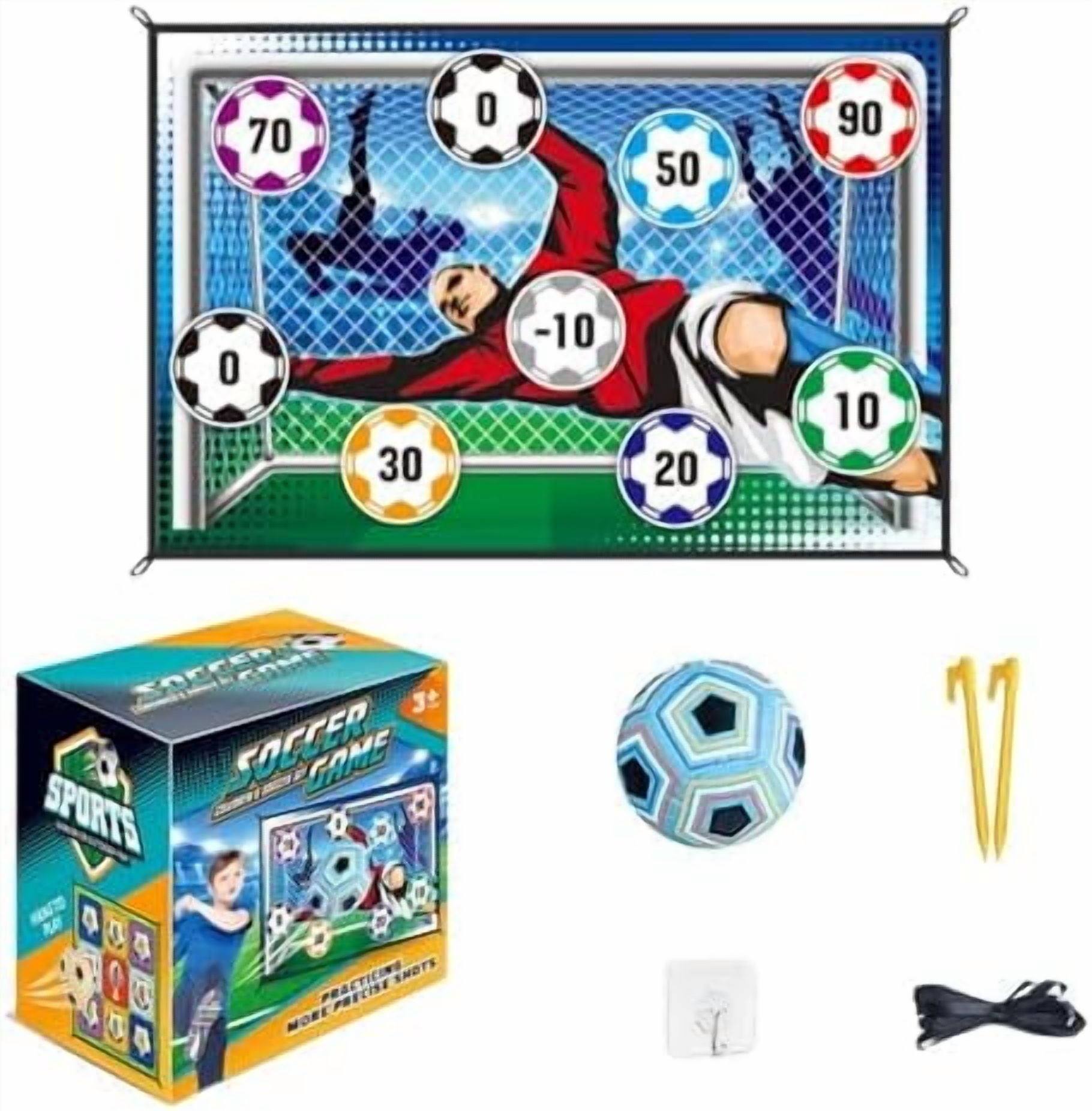 Stryka Skillzone - Football Accuracy Target Game, Foldable Flannel Mat ...