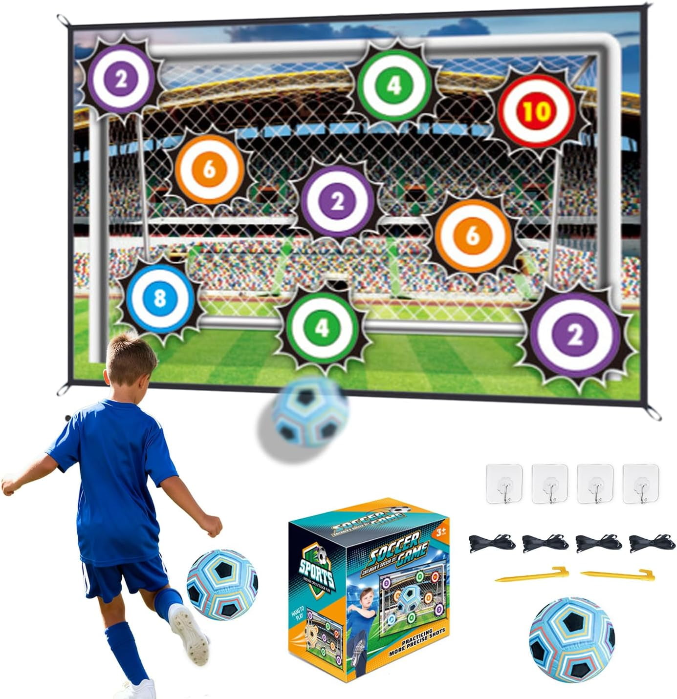 Stryka Skillzone- Football Accuracy Target Game, Indoor/Outdoor ...