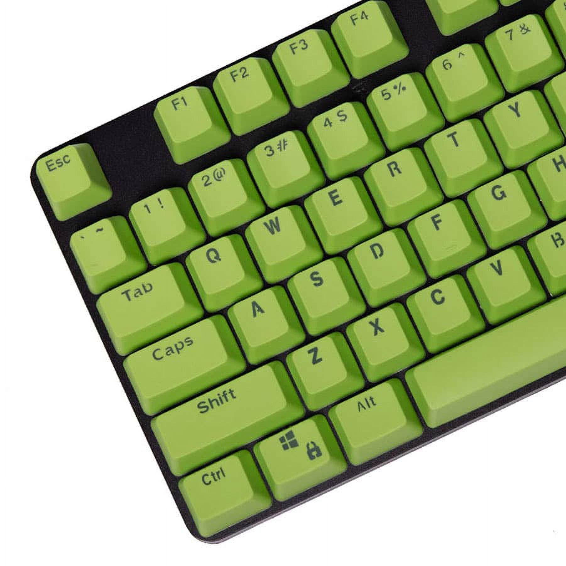 Stryker PBT Mixable Keycaps 104 key set [Lime] - Walmart.com