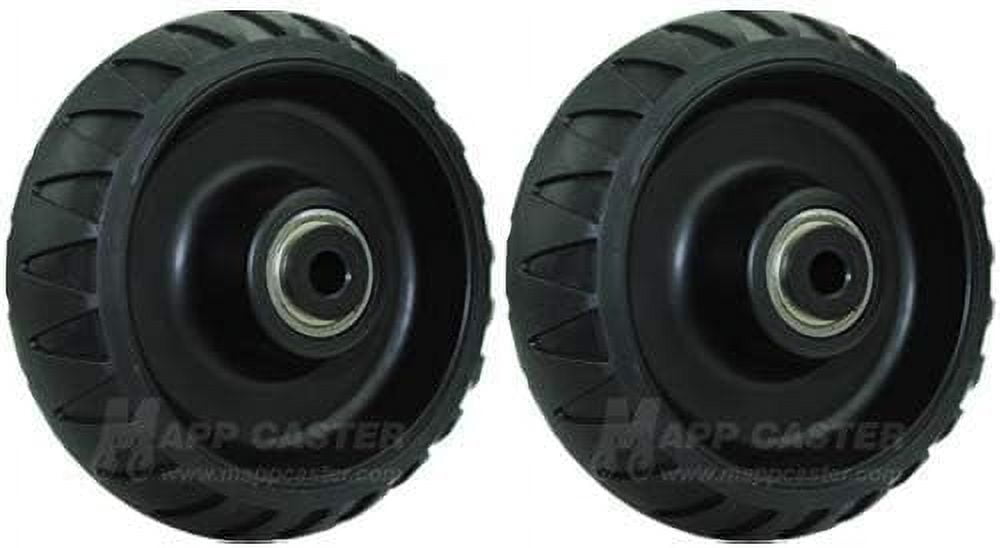 Stryker Stretcher 6" x 2" Replacement Wheels - Set of 2 - Mapp Caster ...