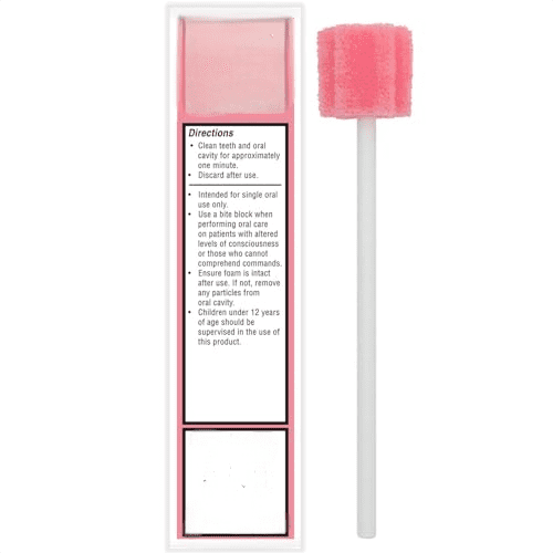 Stryker – Toothette Oral Swabs, Untreated/Unflavored – 1,000 Swabs ...