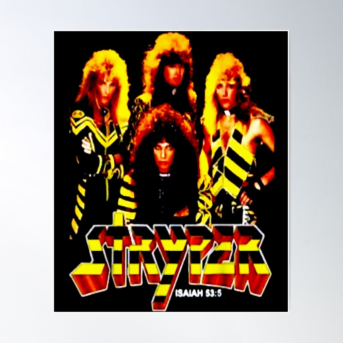 Stryper Fp1 - Stryper > Band >> Rock Poster Wall Art, Modern Wall Decor ...