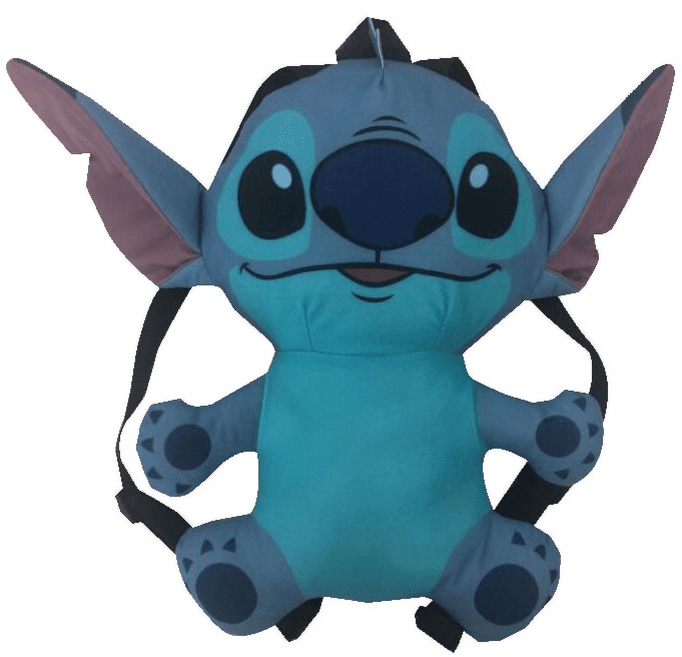 Disney Stitch Plush Backpack - Soft Plush Material - Walmart.com