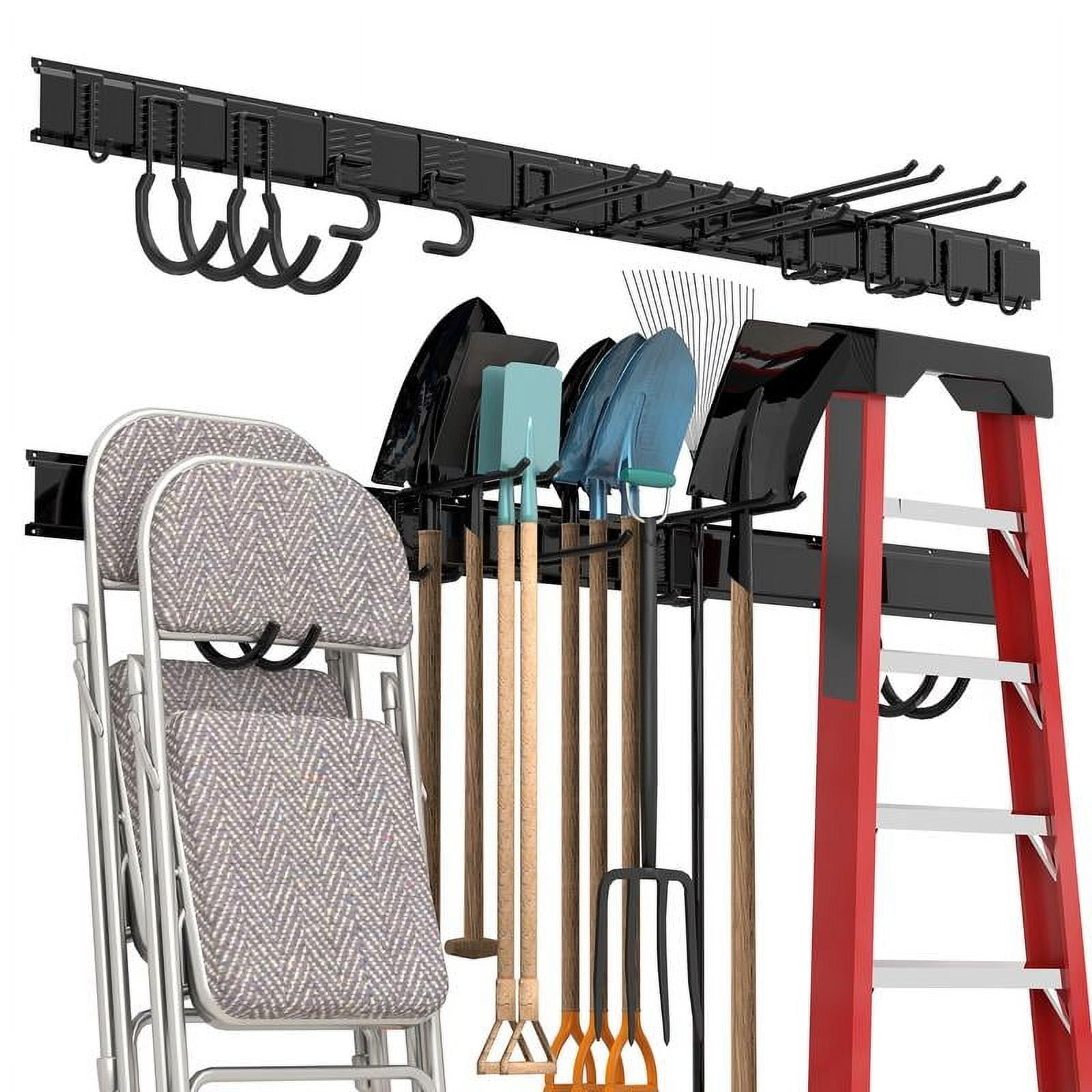 Sttoraboks Garden Tool Organizer Rack, Yard Tool Rack for Garage ...
