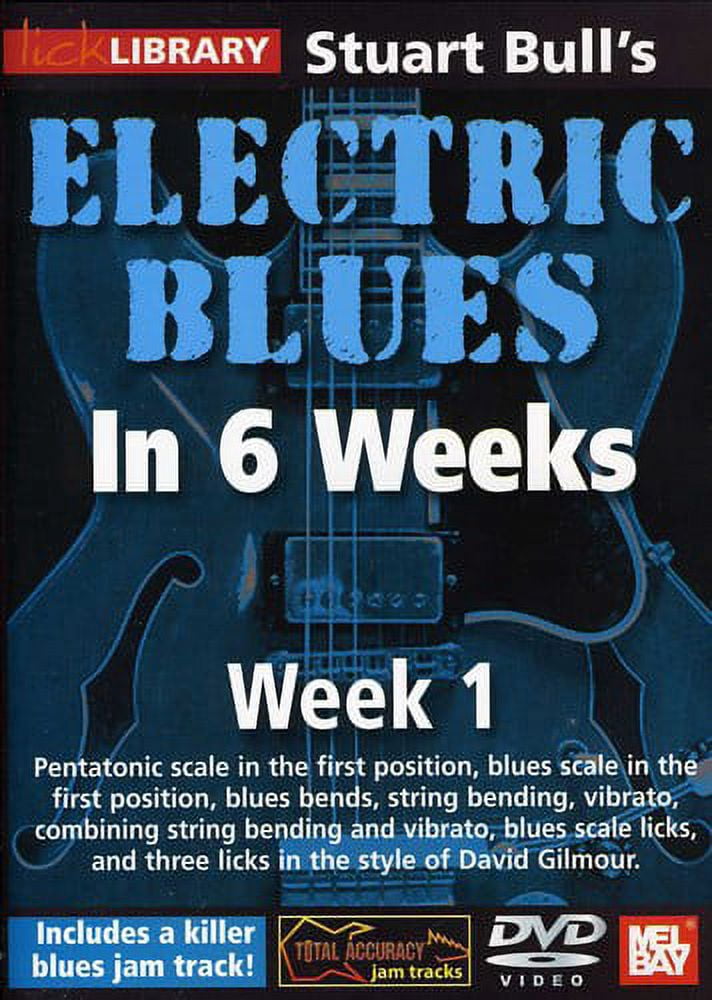 Stuart Bull's Electric Blues in 6 Weeks: Week 1 (DVD), Lick Library ...