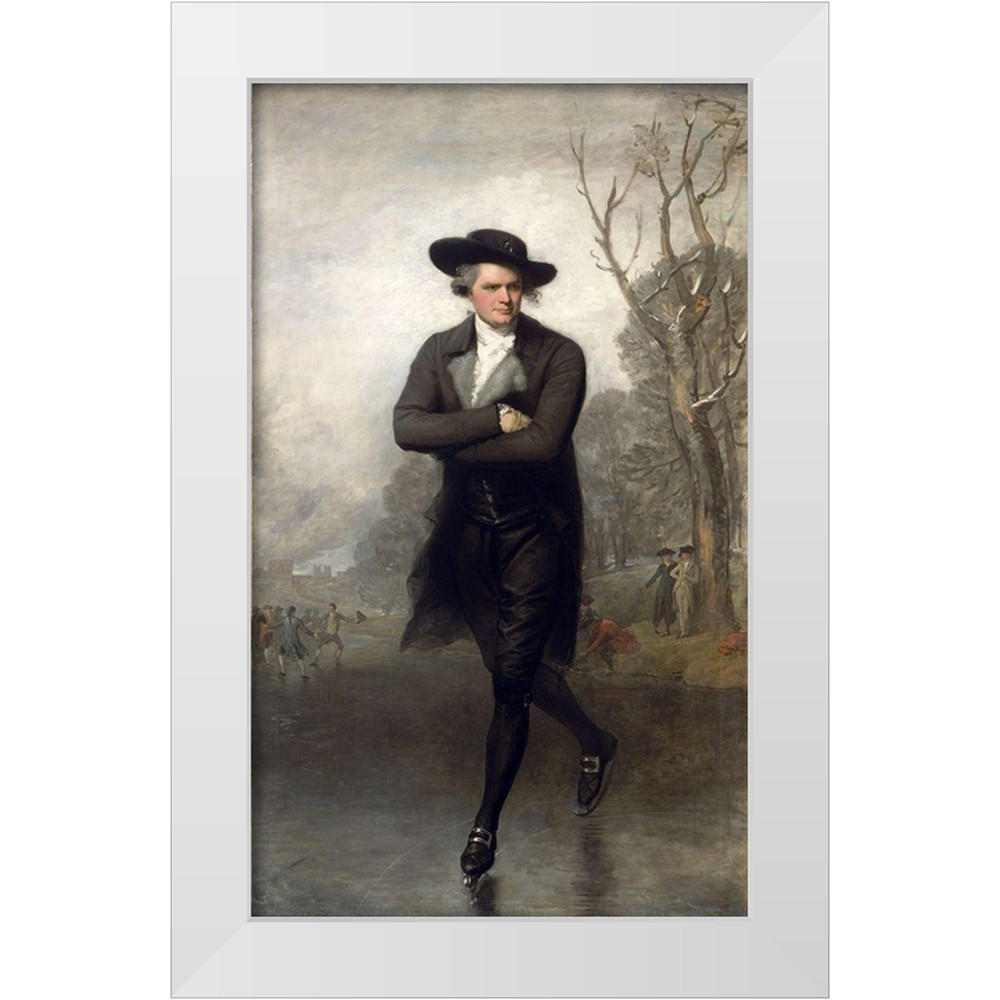 Stuart, Gilbert 10x14 White Modern Wood Framed Museum Art Print Titled ...