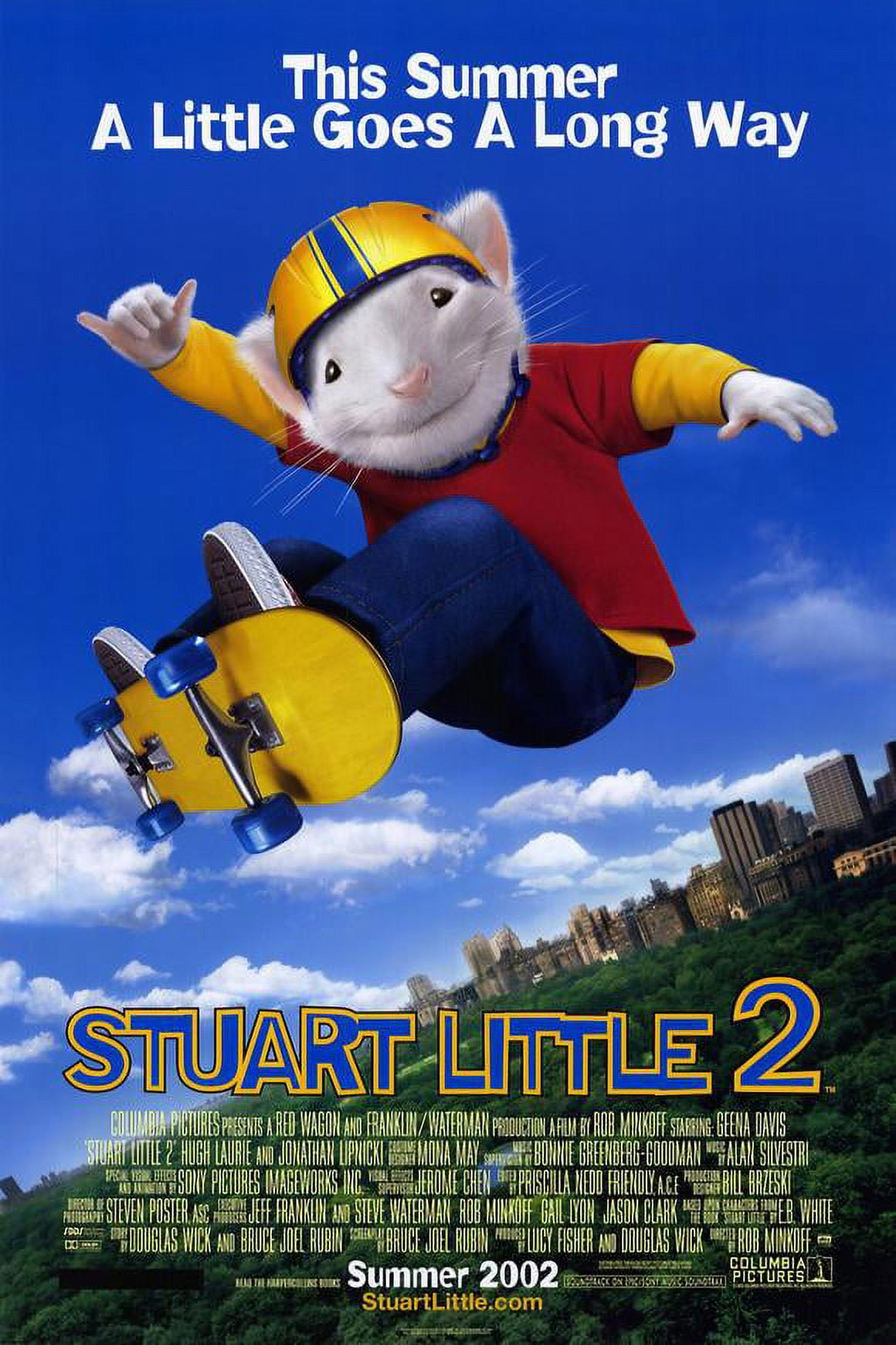 Stuart Little 2 - movie POSTER (Style A) (11" x 17") (2002) - Walmart.com