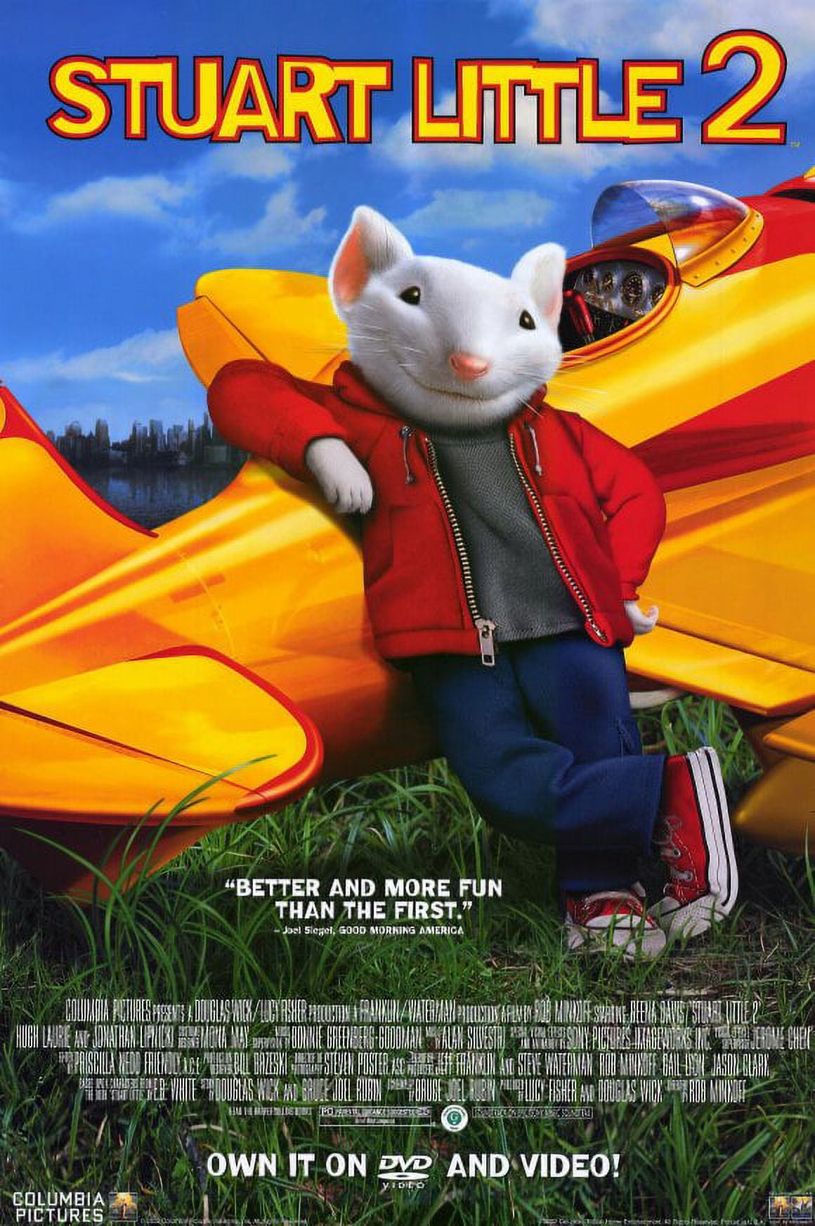 Stuart Little 2 - movie POSTER (Style B) (11" x 17") (2002) - Walmart ...