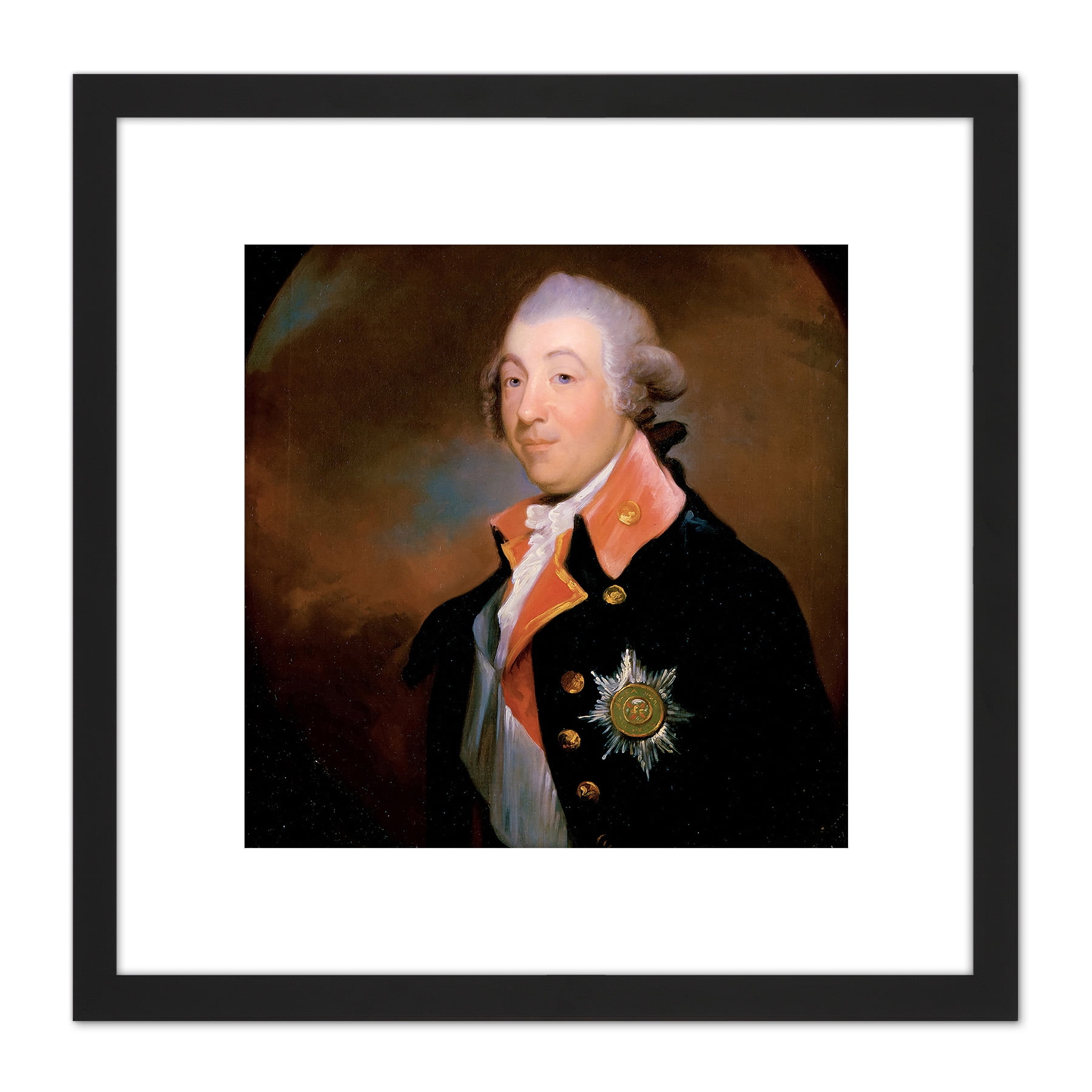 Stuart Thomas Taylour First Earl Of Bective C1790 Painting 8X8 Inch ...