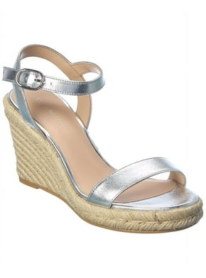 Silver Wedge Sandals
