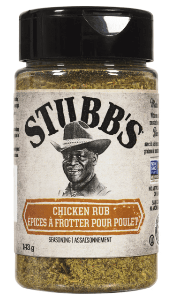 Stubb's Chicken Rub Seasoning 143g - Walmart.com