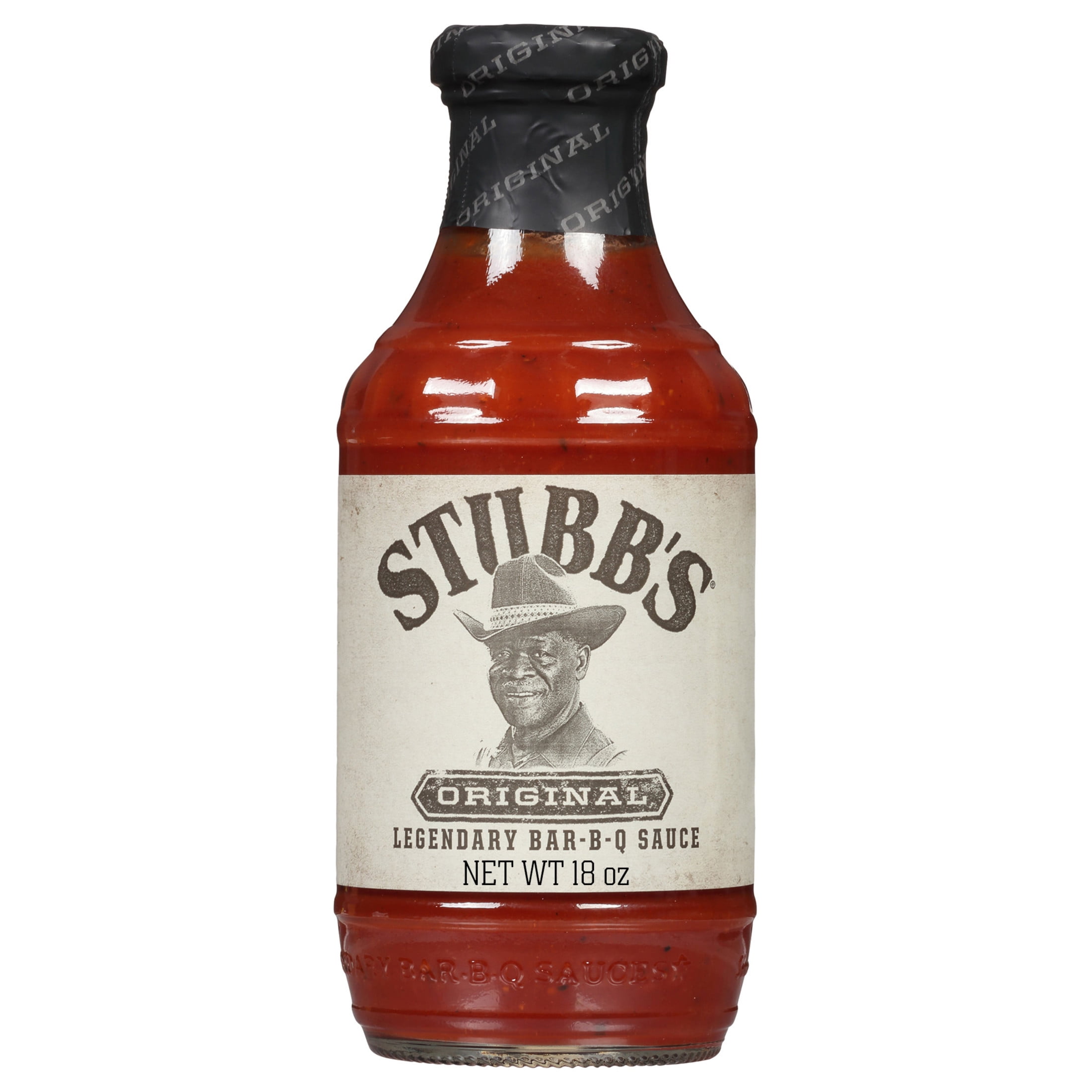 Stubb's BBQ Flavored Gluten Free Original Barbecue Sauce, 18 oz Bottle ...