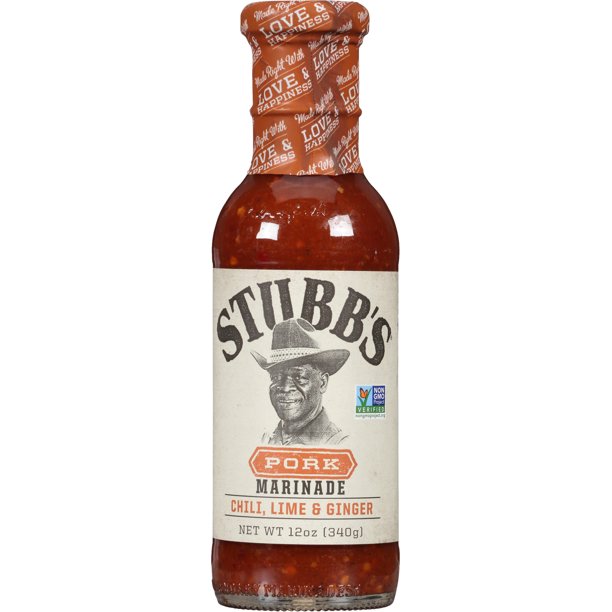 Stubb's Gluten Free Chili, Lime & Ginger Pork Marinade, 12 oz Bottle ...