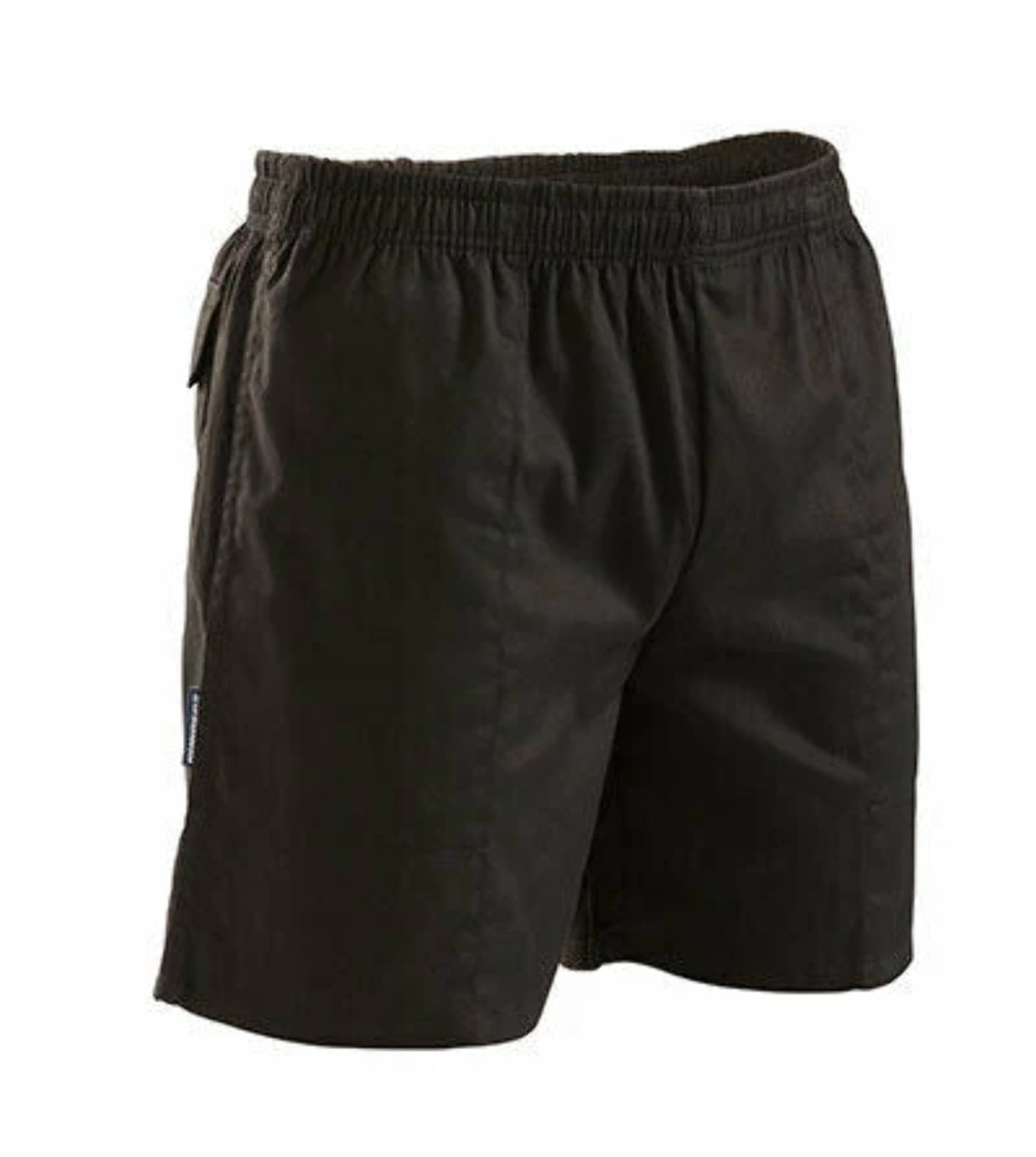 Stubbies Ruggers Mens Long Leg Shorts Draw Cord Cotton Elastic Waist ...